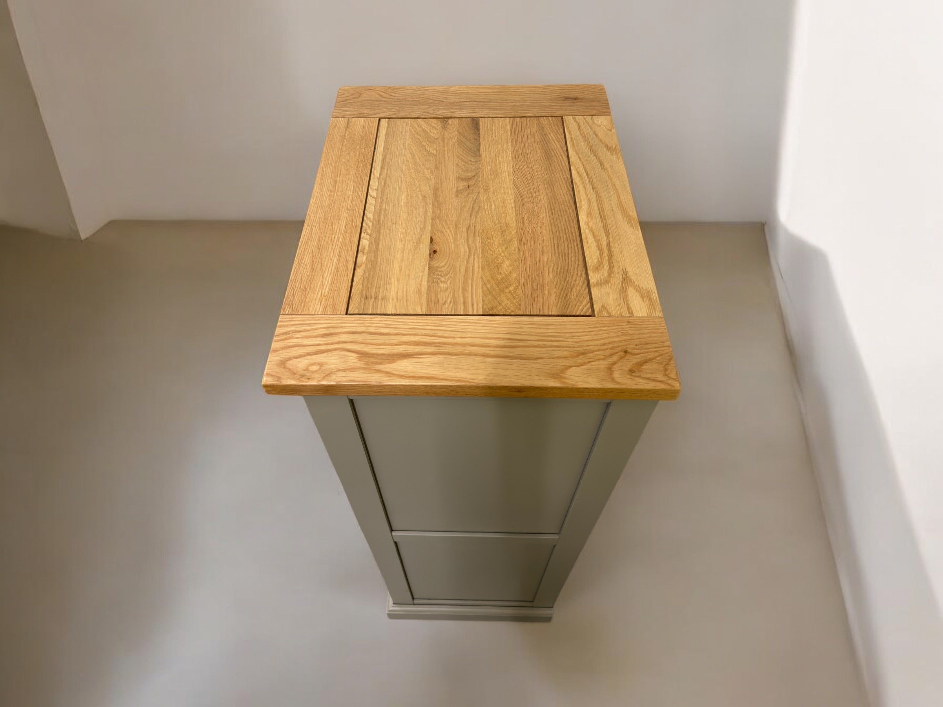 St ives natural oak and light grey store
