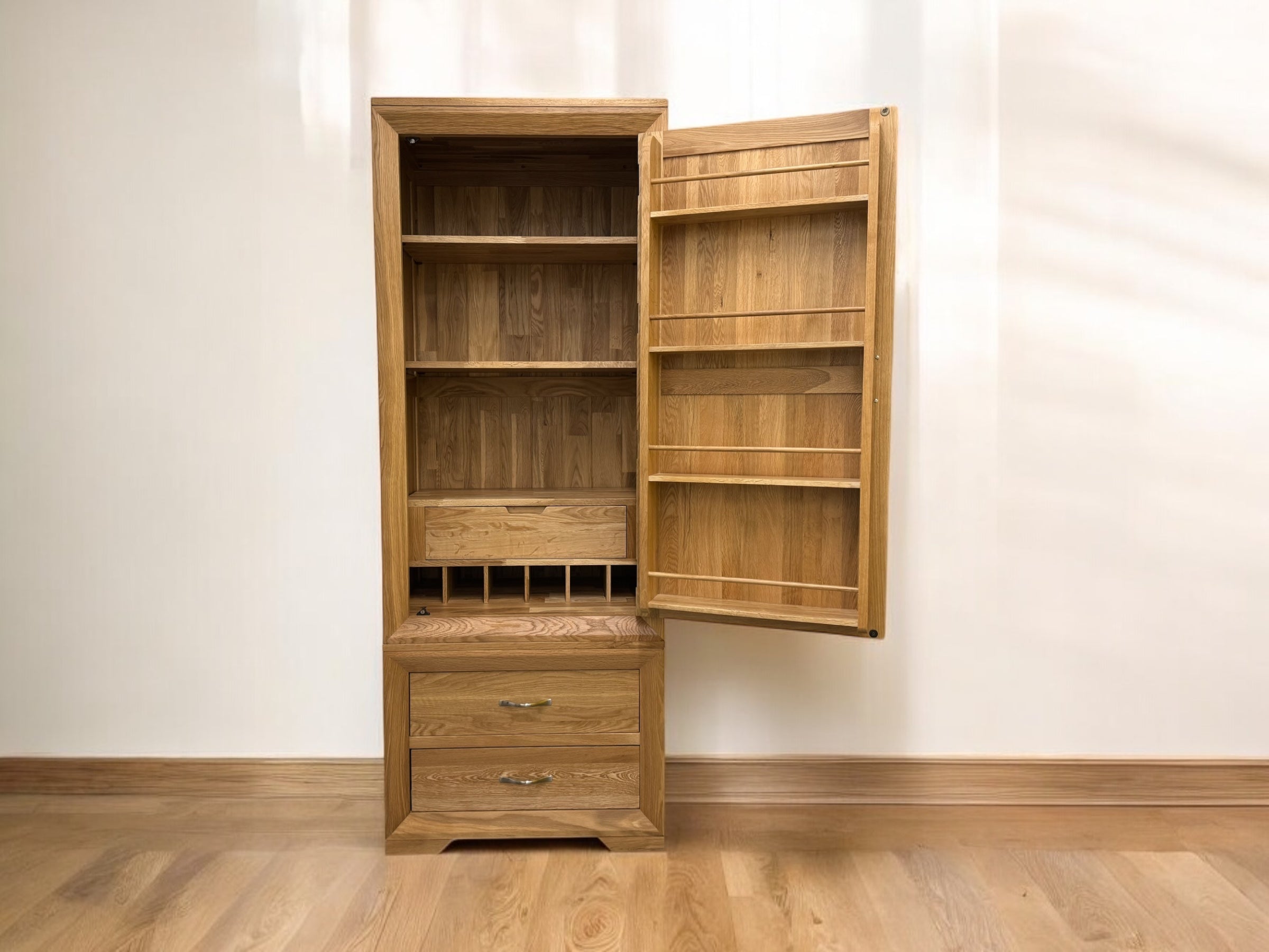 Oak furniture land bevel bookcase store